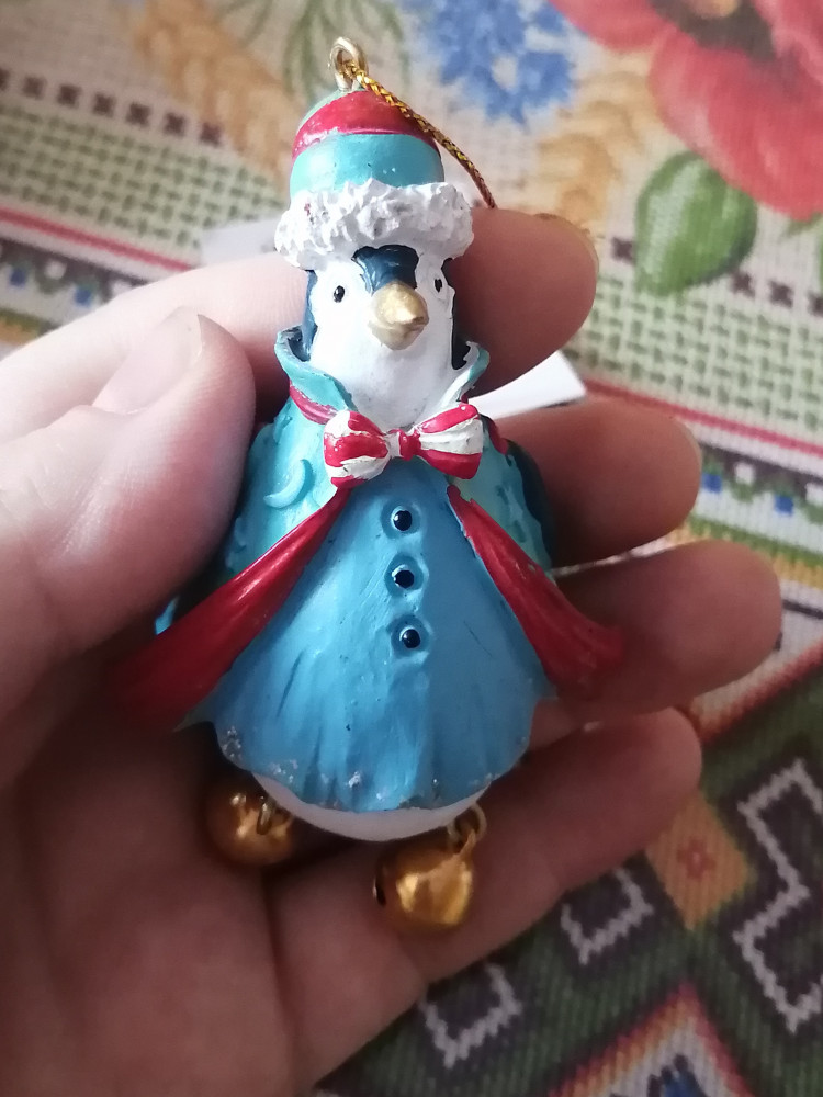 Украшение ёлочное «Пингвин» — Новогодние бубенцы — Magic Time