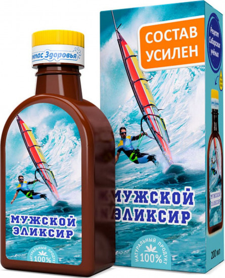 Эликсир «Мужской», мужской — Компас Здоровья