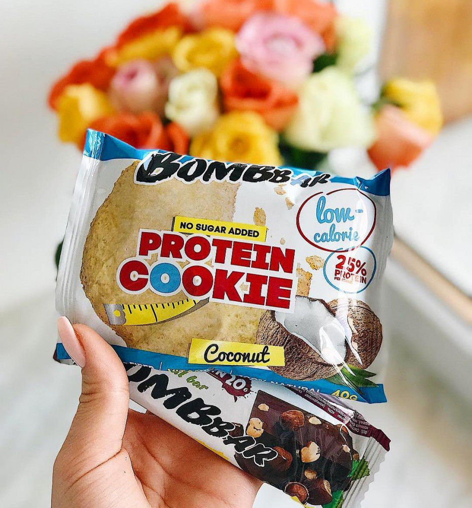 Печенье протеиновое со вкусом кокоса — Bombbar
