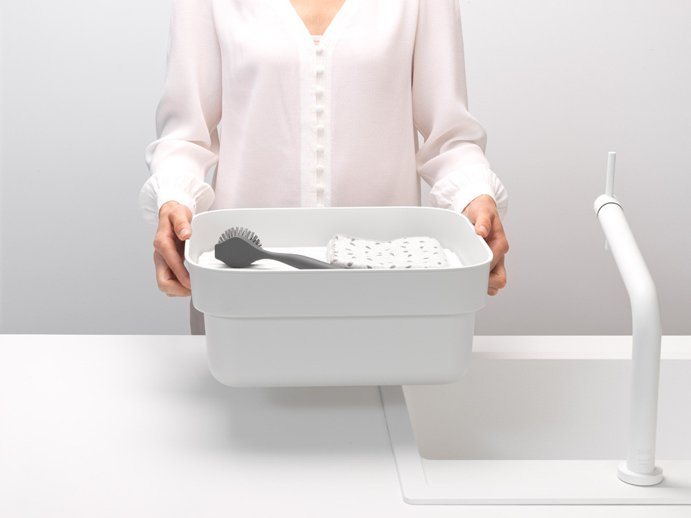 Емкость для мытья посуды с лотком для сушки — Sink Side — Brabantia
