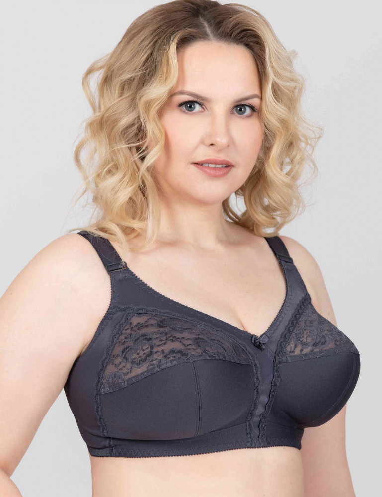 Бюстгальтер, антрацит, 75 (F) — Misstyle