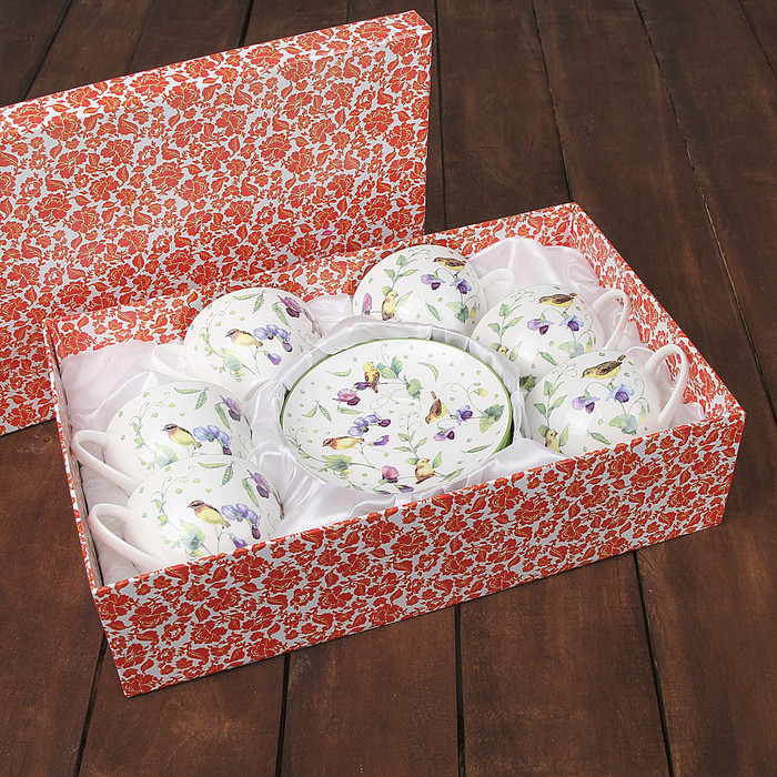 Сервиз чайный «Зеленый сад» — Зеленый сад — Доляна