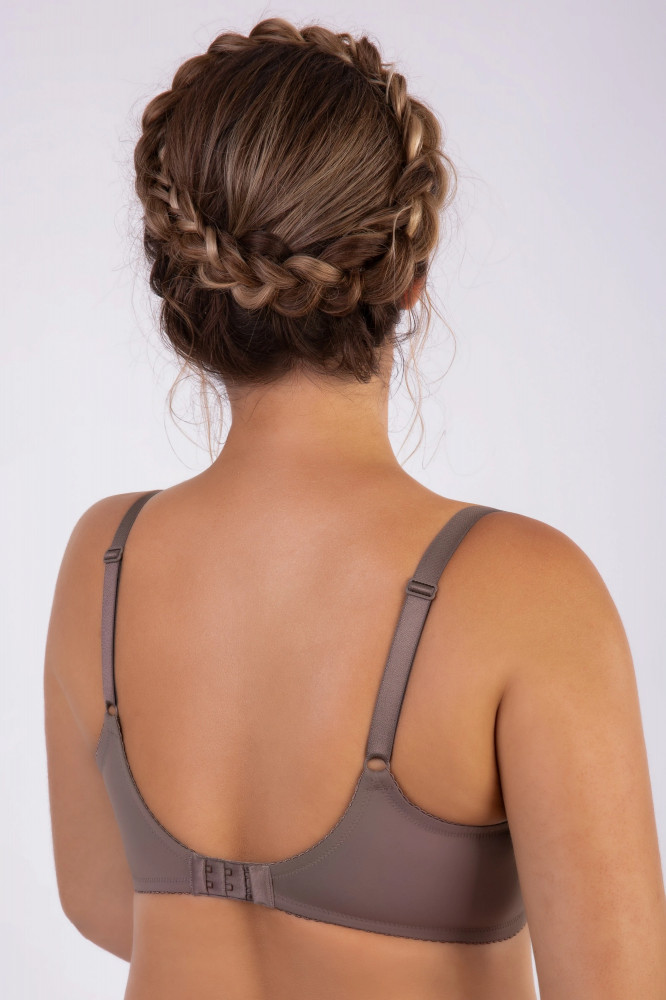 Бюстгальтер, лесной орех/нюд, 75 (F) — Classic elegant — Milavitsa