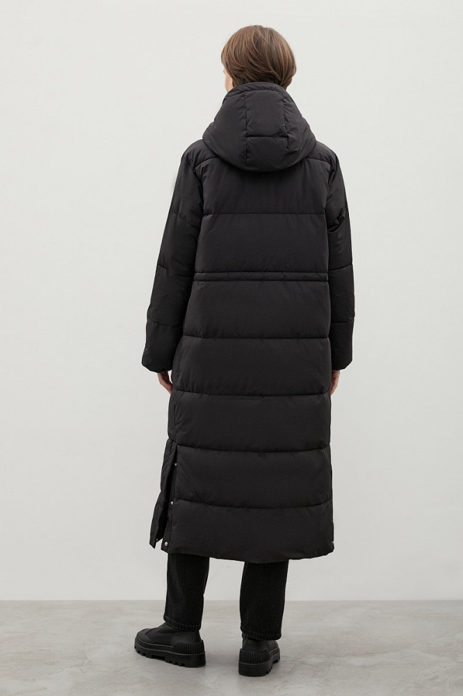 Пуховик женский, черный, 50RU/XL/170 - 50RU/XL/176 — Finn Flare