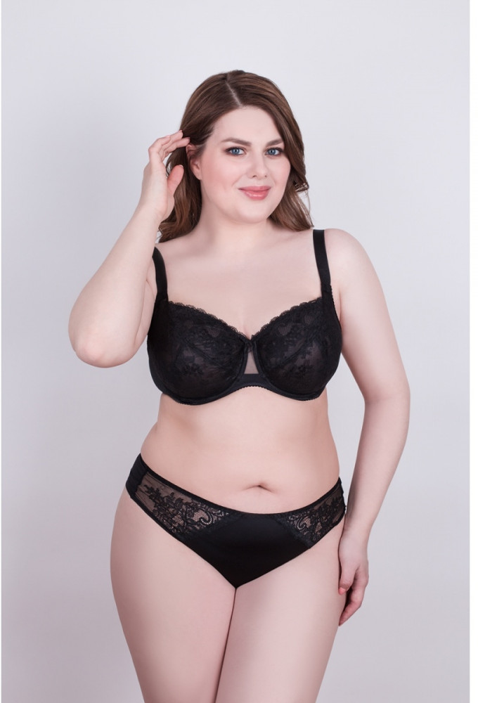Бюстгальтер, черный, 70 (J) — Classic elegant — Milavitsa