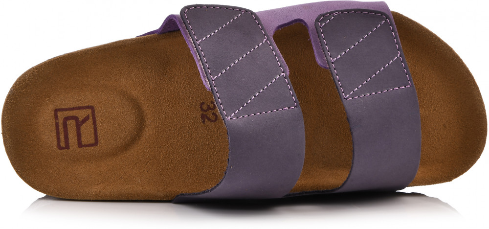 Шлепанцы детские, сиреневый, 34RU — Riconte