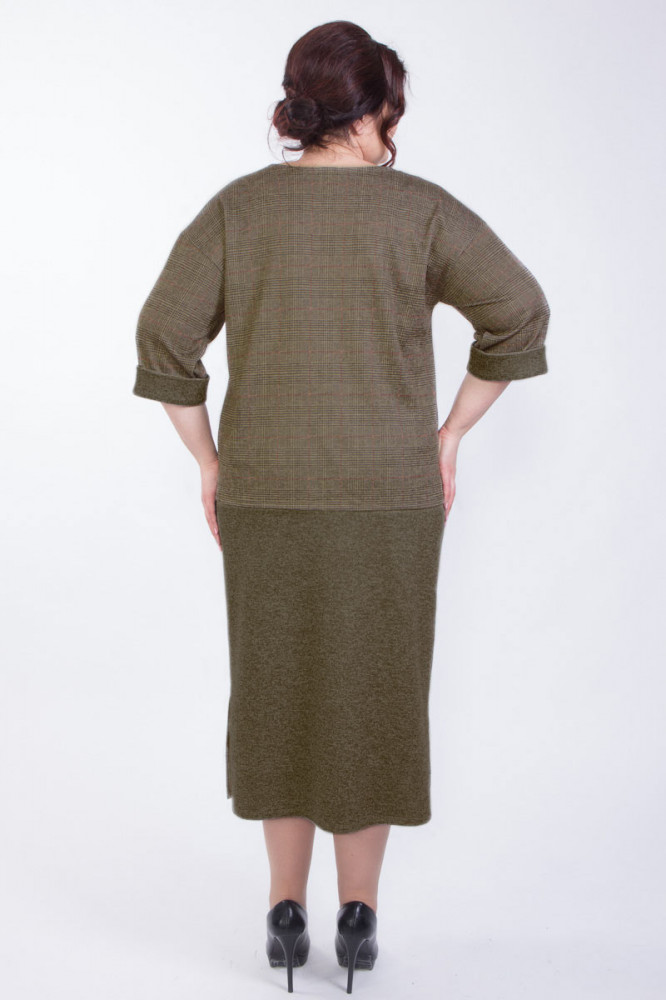 Костюм женский, зеленый, 42RU — Wisell