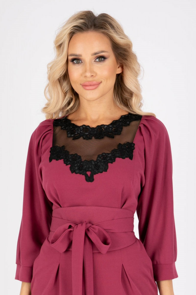 Платье женское, розовый, 42RU — Wisell