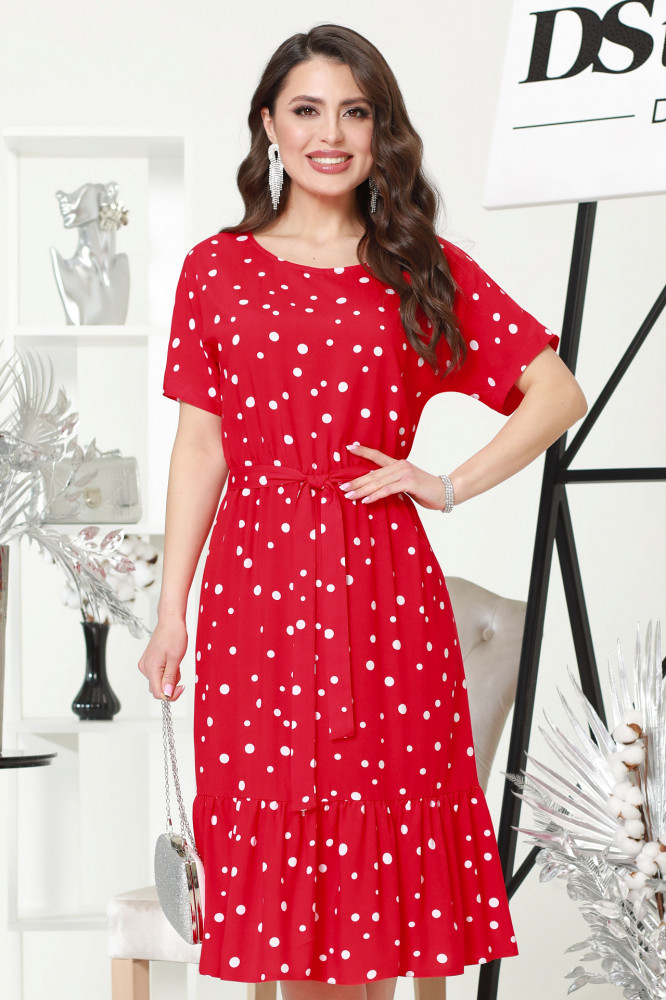 Платье женское, красный, 52RU — DStrend