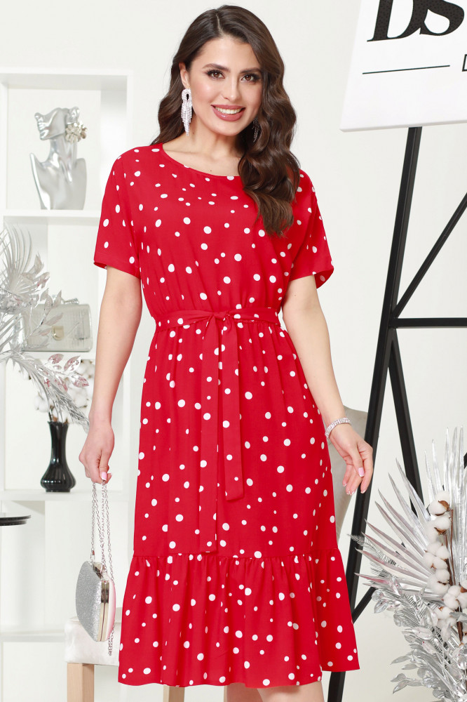 Платье женское, красный, 52RU — DStrend