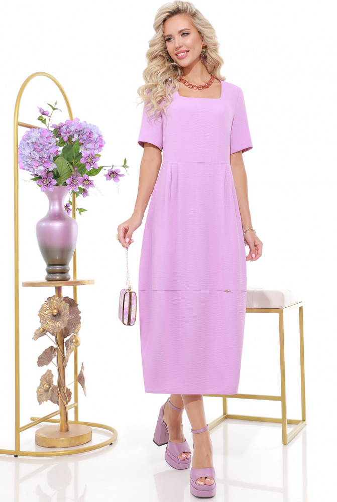 Платье женское, сиреневый, 48RU — DStrend