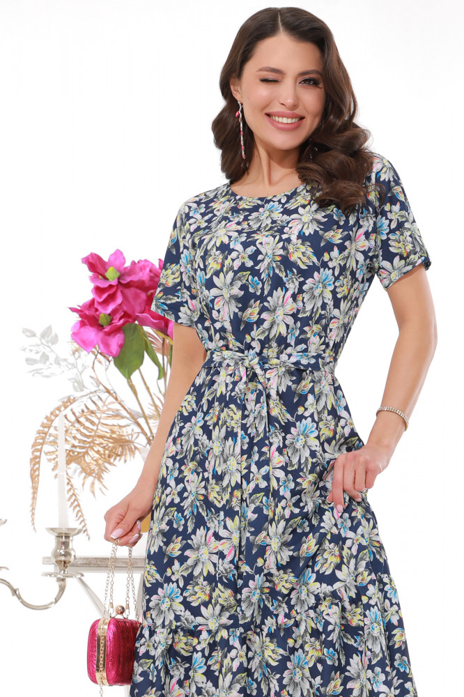 Платье женское / темно-синий / 56RU — DStrend