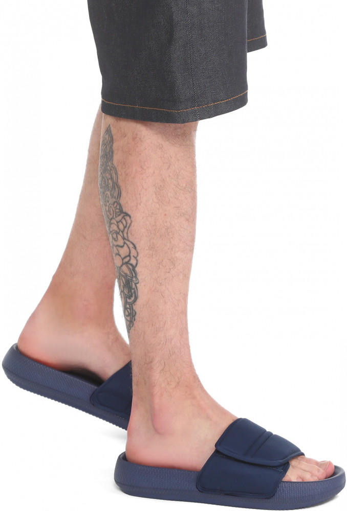 Шлепанцы мужские, темно-синий, 41RU/41EU — Tendance