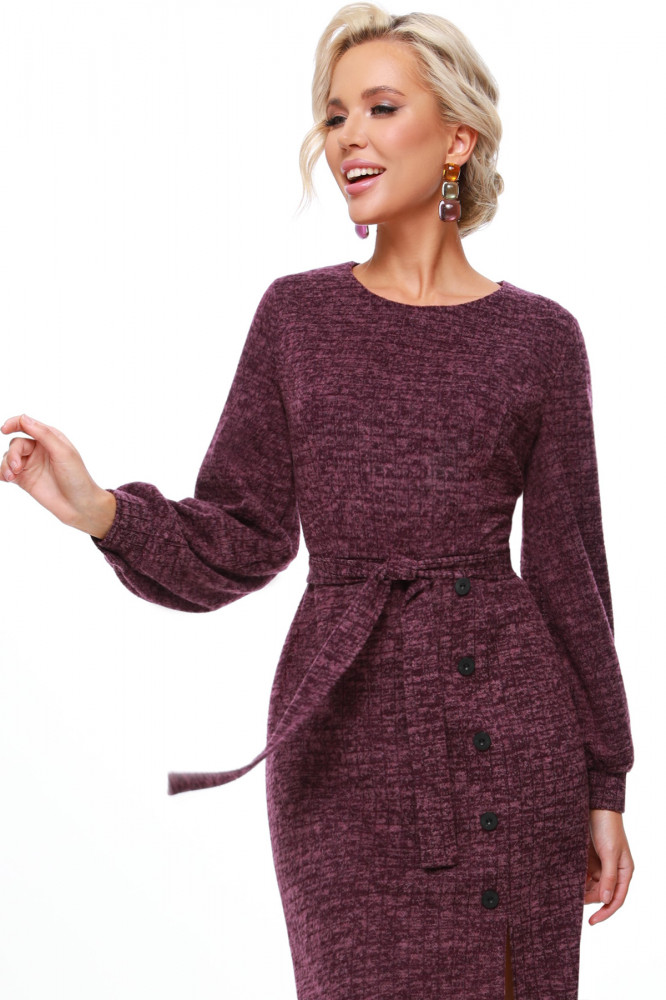 Платье женское, сливовый, 46RU — DStrend