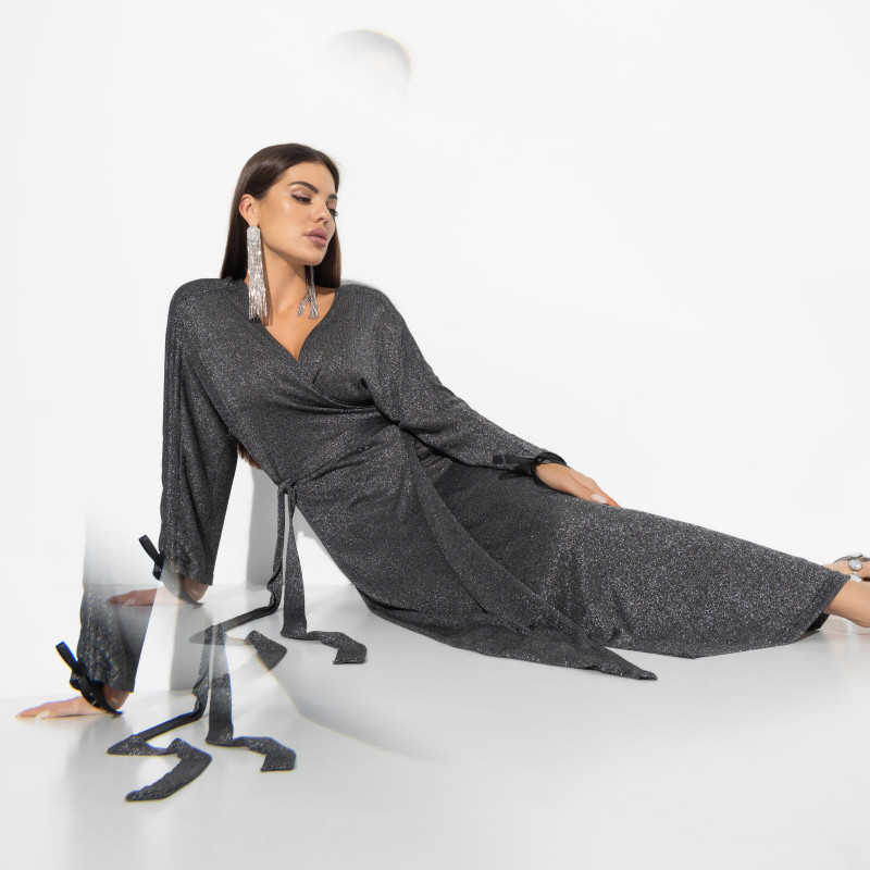 Платье женское «Гламурная дива, star», черный, 44RU — Charutti