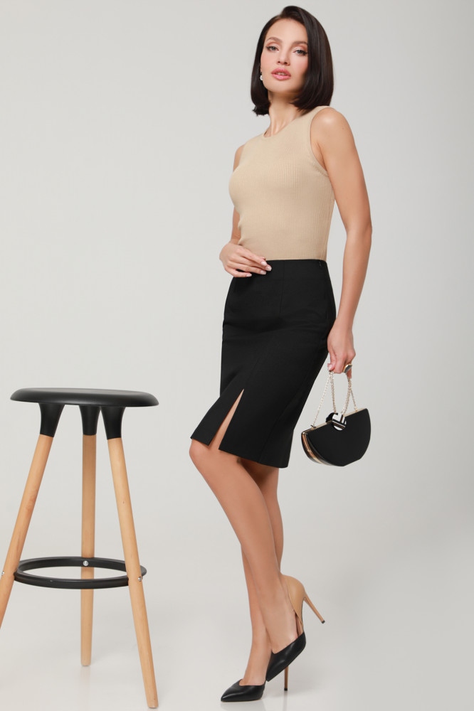 Юбка женская «Высокий стандарт», черный 1, 46RU — DStrend