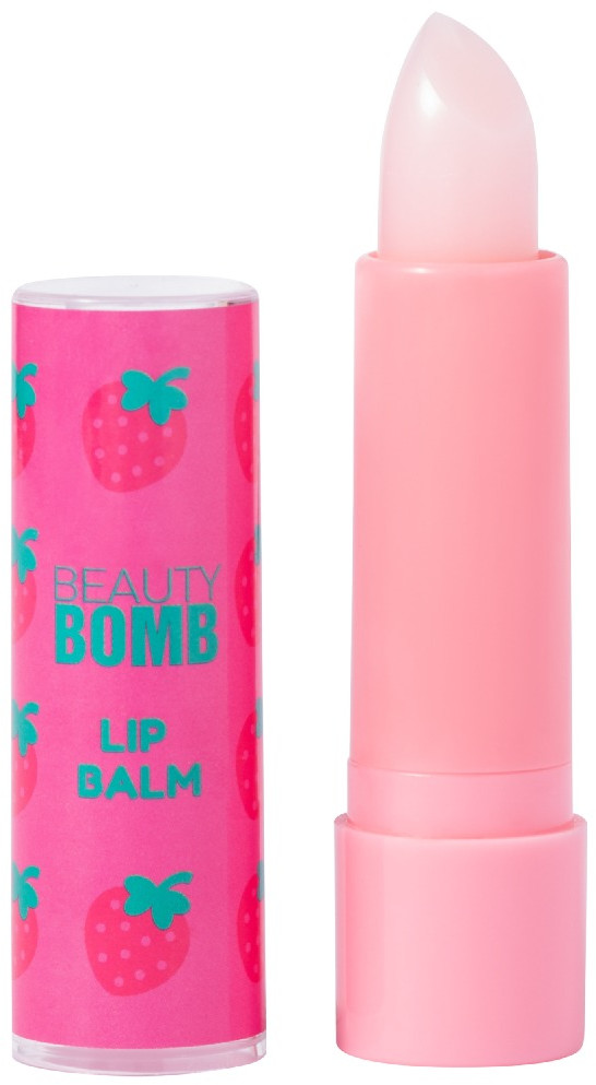 Бальзам для губ, тон 01 Strawberry — Beauty Bomb