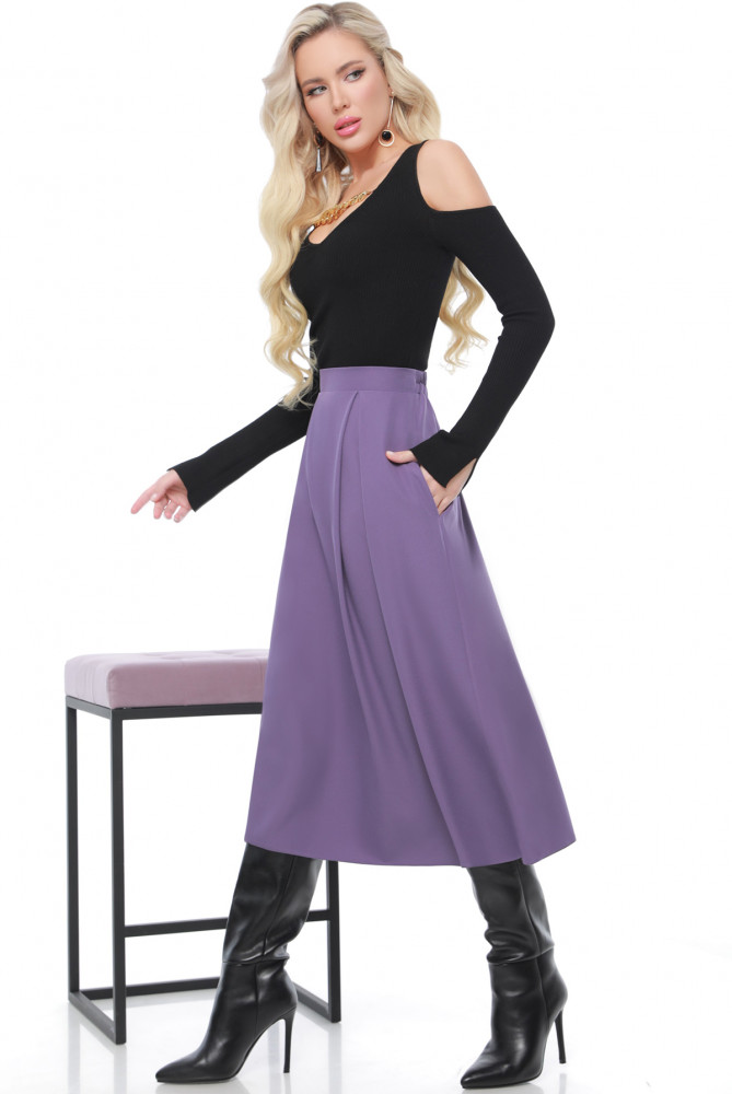 Юбка женская «Максимально эффектно», сиреневый, 46RU — DStrend