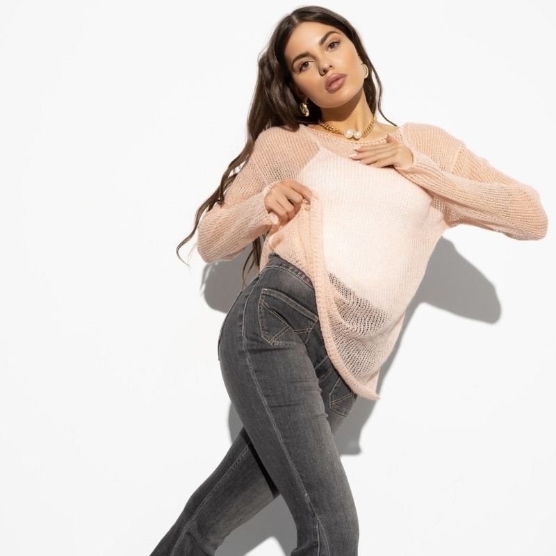 Туника женская «Тонкая натура, pearl», розовый 1, 54RU — Charutti