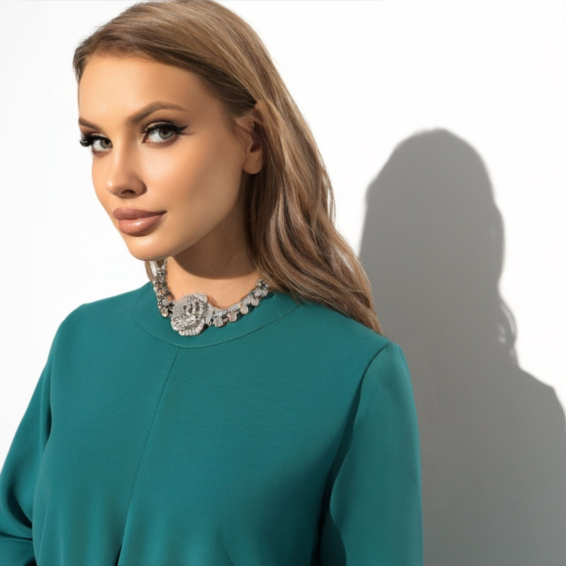 Платье женское «Чудеса впереди», зеленый, 54RU — Charutti