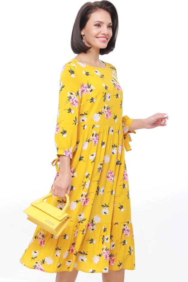 Платье женское «Героиня романа», лимонный-желтый, 52RU — DStrend