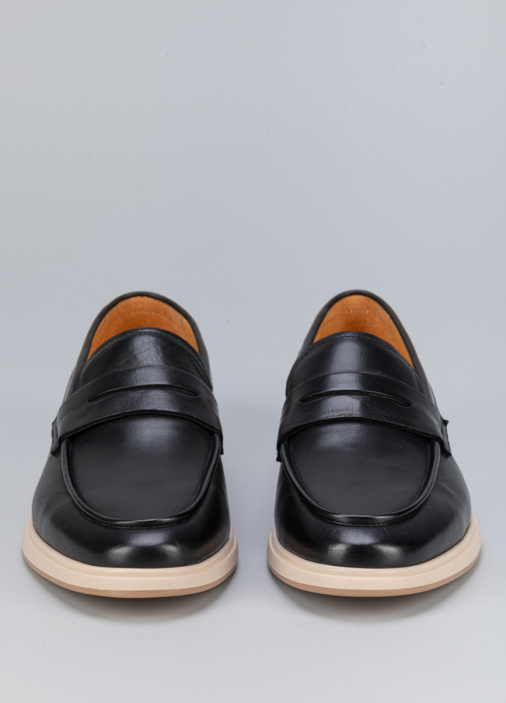 Лоферы мужские — Цвет черный — Duca Daretti