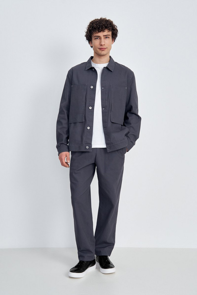 Ветровка мужская, 202 graphite, 56RU/2XL — Finn Flare