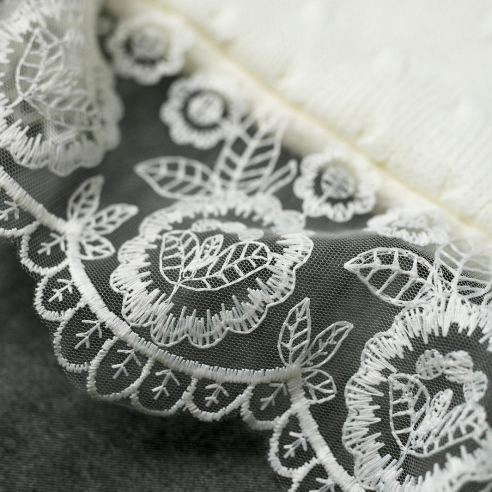 Плед вязанный «Gray Pearl» — BalaBaloo