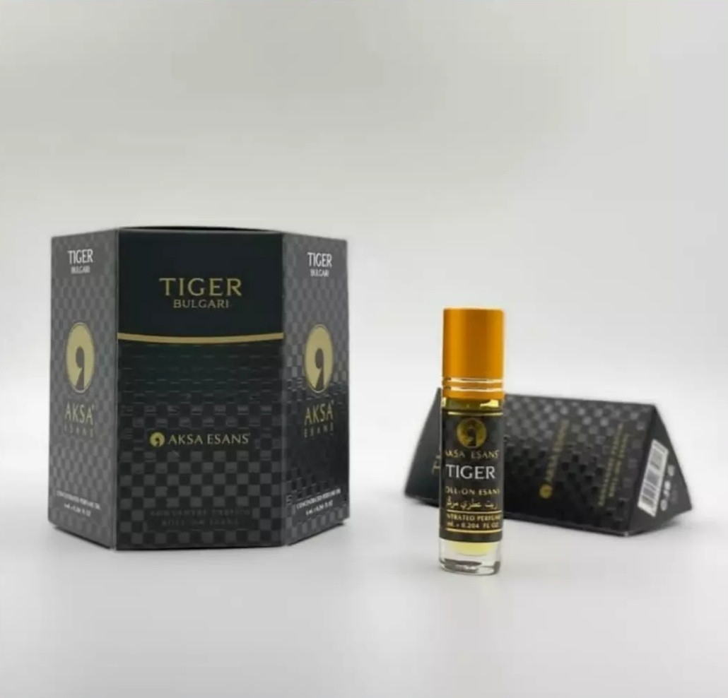 Парфюмерное масло «Tiger Bulgari», 6 мл — Aksa