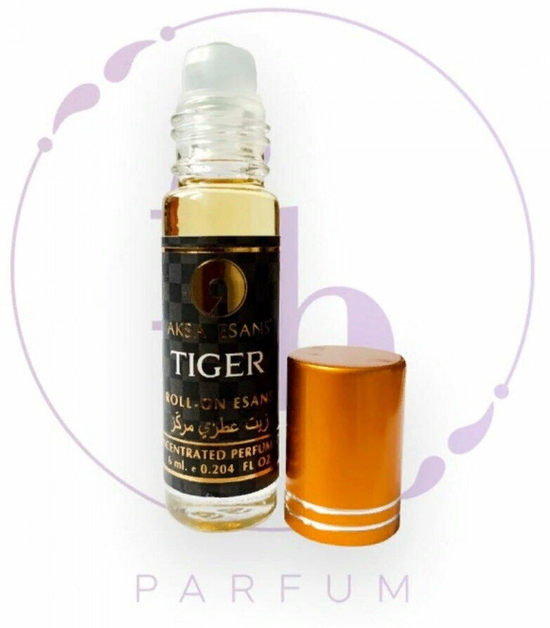 Парфюмерное масло «Tiger Bulgari», 6 мл — Aksa