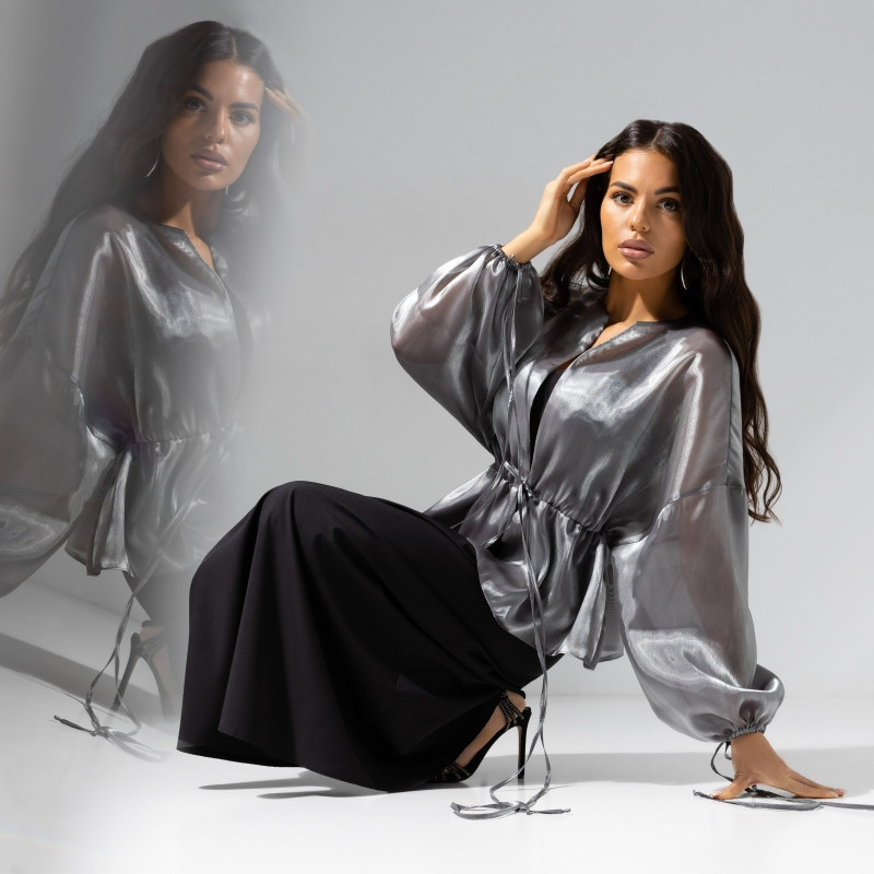 Жакет женский «Вершина восхищения», серый, 54RU — Charutti