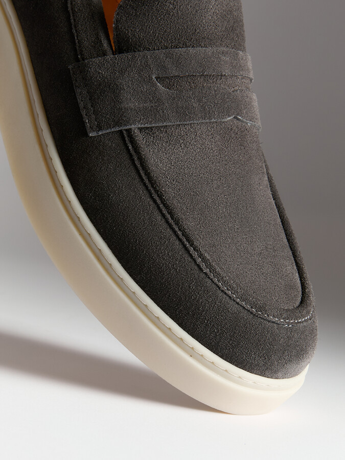 Лоферы мужские, темно-серый, 41RU/41EU — Tendance