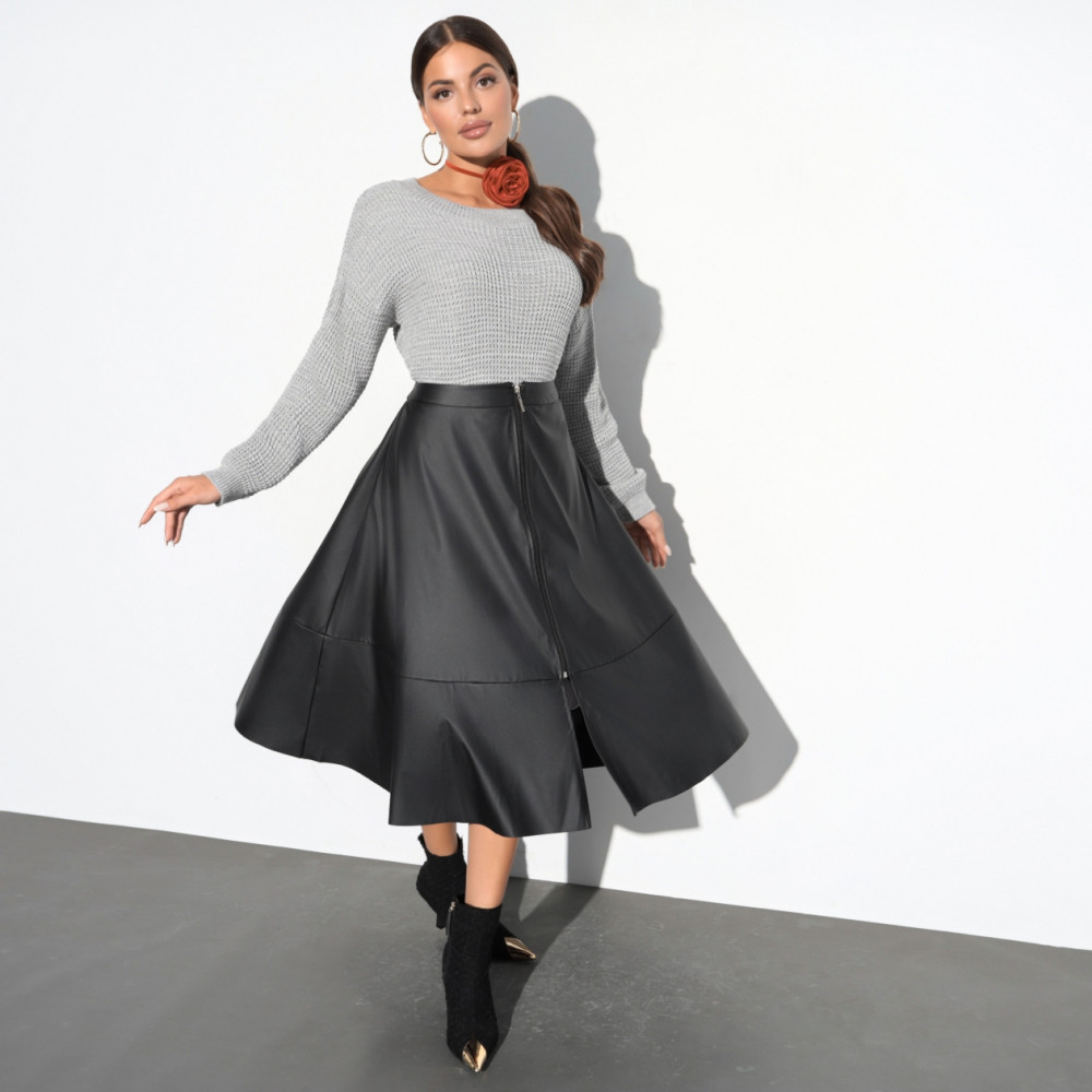 Юбка женская «Вперёд в будущее», черный, 48RU — Charutti