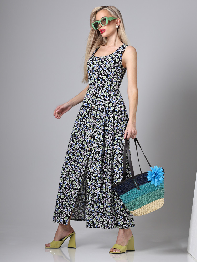 Платье женское «В отпуск красивой», черный 1, 50RU — DStrend