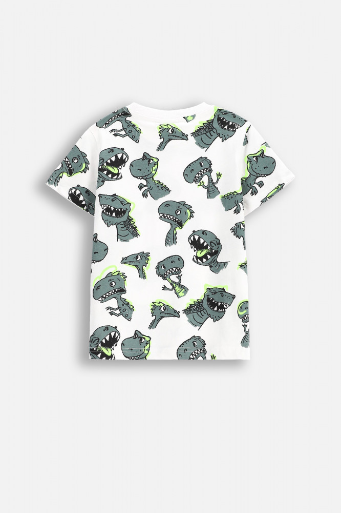 Футболка для мальчиков, с принтом, 104 — Coccodrillo