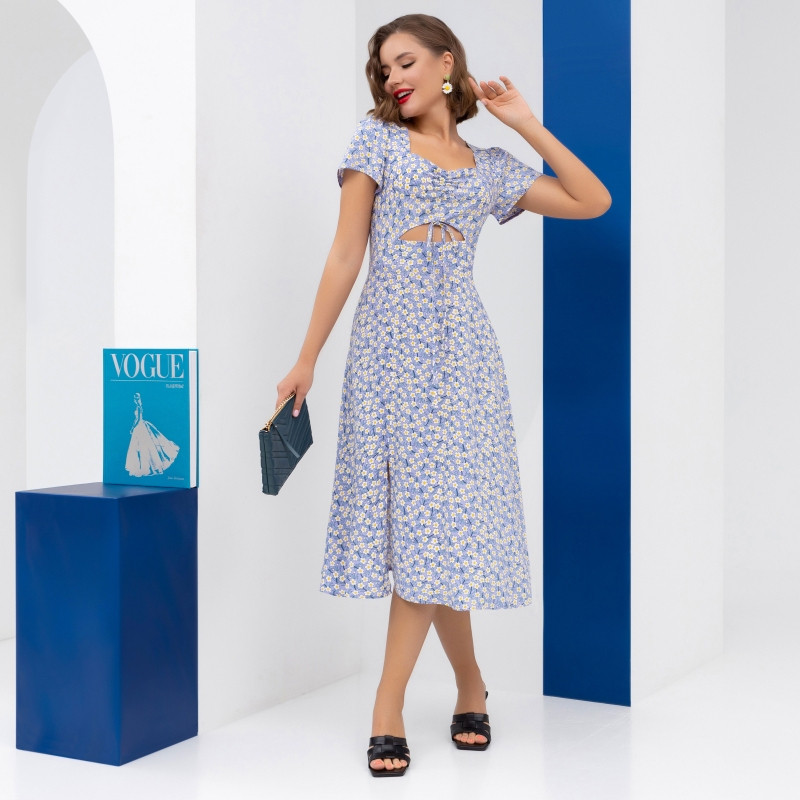 Платье женское «Легендарная модель», разноцветный, 48RU — Charutti