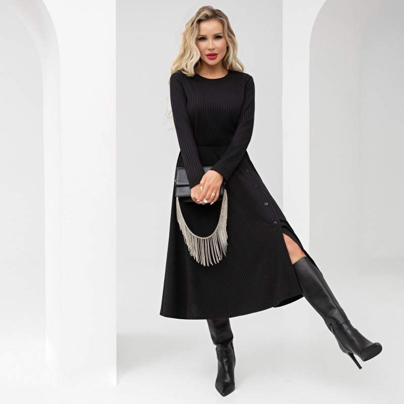 Платье женское «Феерия прекрасного», черный, 44RU — Charutti